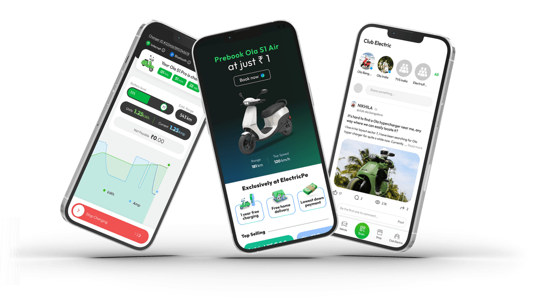 ElectricPe App: Ultimate EV Super App | Charge, Buy, Discover & Connect