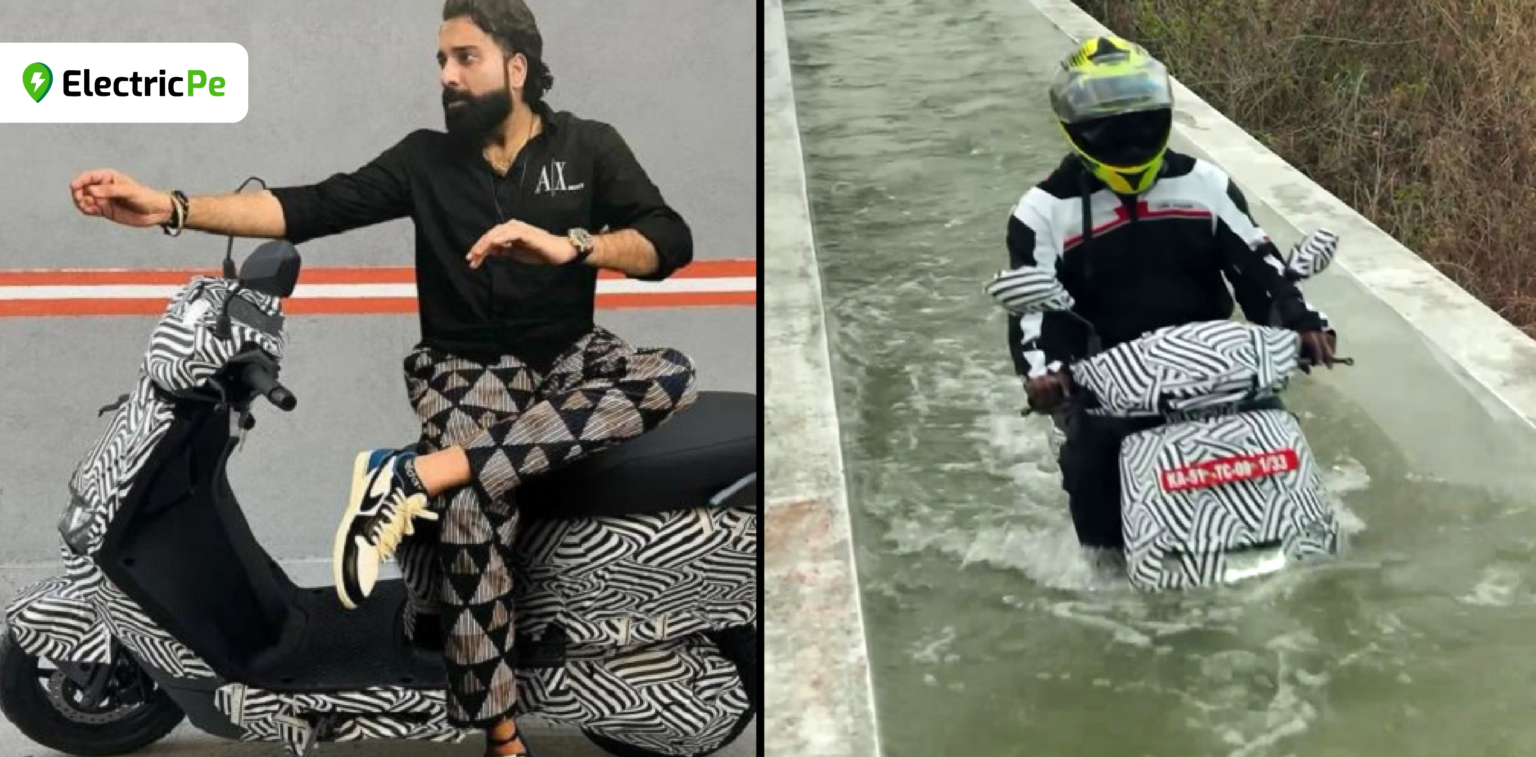 Ather Ritza Electric Scooter Takes on Water Wading Test: Exploring New ...